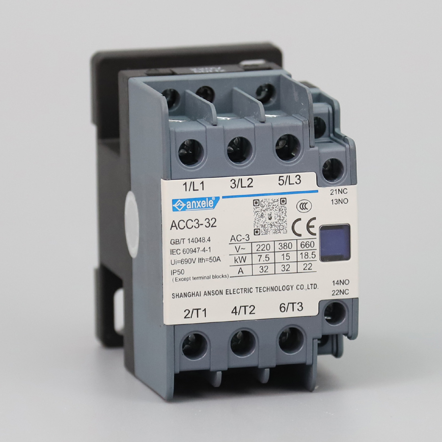 ACC3-32 Dustproof AC Contactor | Shanghai Anson Electric Technology Co ...