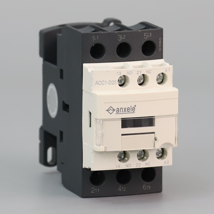 ACC1-D25 contactor 3 pole 25A, 230V AC 50/60Hz coil, | Shanghai Anson ...