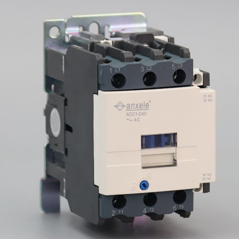 ACC1-D40 contactor 3 pole 40A, 230V AC 50/60Hz coil, | Shanghai Anson ...