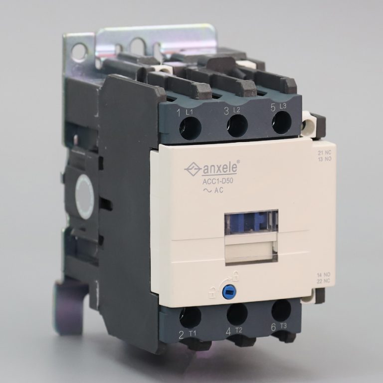 ACC1-D50 contactor 3 pole 50A, 230V AC 50/60Hz coil, | Shanghai Anson ...