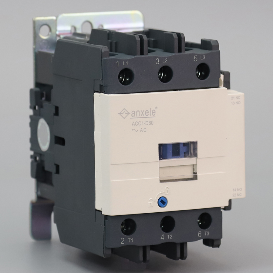 ACC1-D80 contactor 3 pole 80A, 230V AC 50/60Hz coil, | Shanghai Anson ...